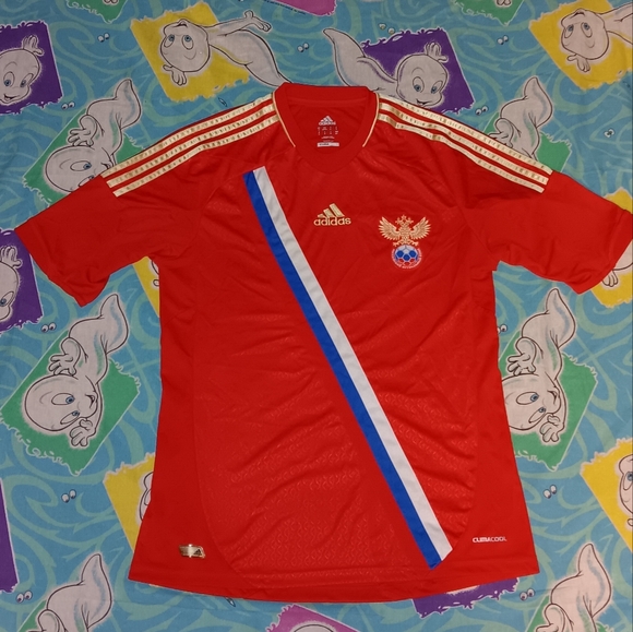 adidas | Shirts | 22 Adidas Russia National Team Vintage Authentic ...